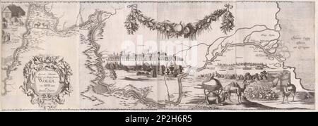 Pictorial map of the Volga River (Illustration from Travels to the ...