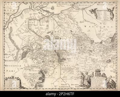 Map of Ukraine 1600 Stock Photo - Alamy