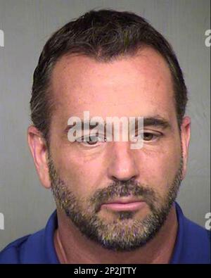 This undated booking photo from the Maricopa County Sheriff's Office ...