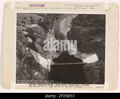 Philippine Island - Angat River, Aerial Photograph Stock Photo - Alamy