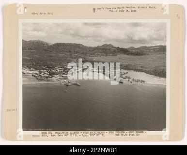 Philippine Island - Jolo Island, Aerial Photograph Stock Photo - Alamy