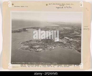 Philippine Island - Leyte, Aerial Photograph Stock Photo - Alamy