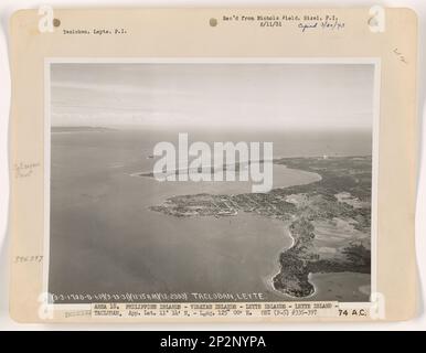 Philippine Island - Leyte, Aerial Photograph Stock Photo - Alamy