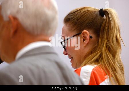 Brianne Altice appears in court during her sentencing Thursday, July 9 ...
