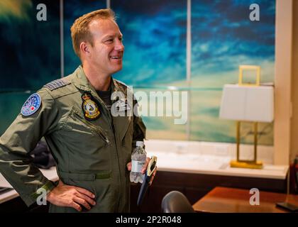 Royal Australian Air Force Group Captain Matthew Hetherington ...
