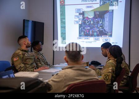 Soldiers assigned to Alpha Company, 548th Division Sustainment Support ...