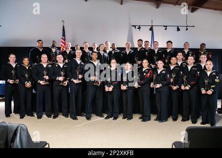 Rear Adm. Jennifer Couture, commander, Naval Service Training Command ...