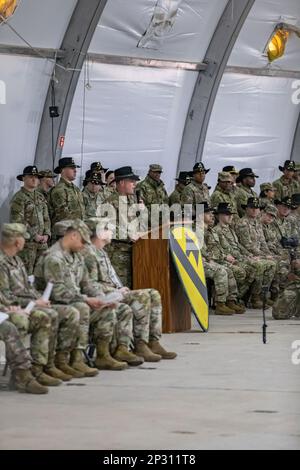 Col. Christopher Kirkpatrick, 2nd Armored Brigade Combat Team commander ...