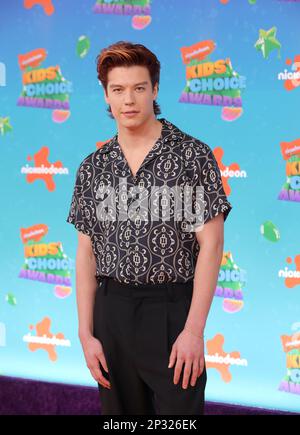 LOS ANGELES - MAR 4: Justin Derickson at the Kids Choice Awards 2023 at ...