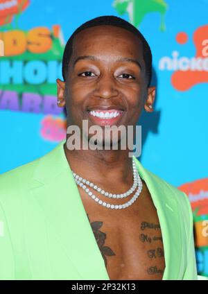 Markell Washington arrives at The 2023 Nickelodeon Kids Choice Awards ...