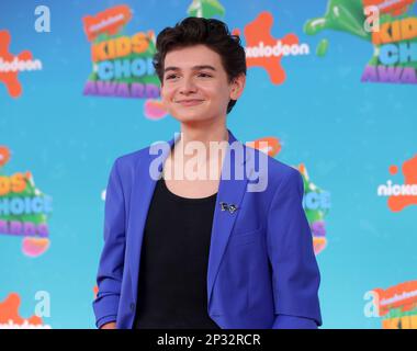 LOS ANGELES - MAR 4: Luca Padovan at the Kids Choice Awards 2023 at the ...