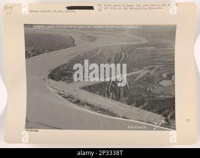 Landing Fields - Alaska - Galena, Aerial Photograph Stock Photo - Alamy