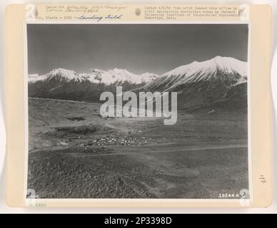 Landing Fields - Alaska - Manley Hot Springs through McCarthy, Aerial ...