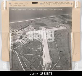 Landing Fields - Alaska - Nome, Aerial Photograph Stock Photo - Alamy