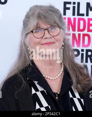 Judith Ivey arrives at the Film Independent Spirit Awards on Saturday ...