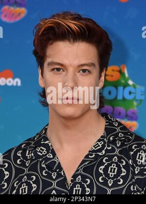 LOS ANGELES - MAR 4: Justin Derickson at the Kids Choice Awards 2023 at ...