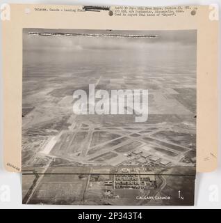 Landing Fields - Canada, Aerial Photograph Stock Photo - Alamy