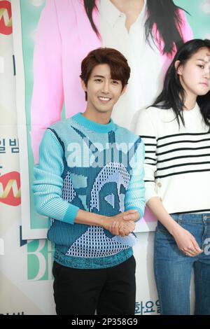 ZEA Kwang-hee Hwang attends 'Beauty Bible 2015' in Seoul, South Korea ...