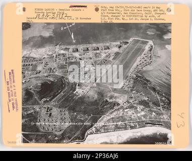 Landing Fields - Hawaii - Oahu Island, Aerial Photograph Stock Photo ...