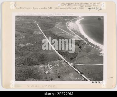 Landing Fields - Mexico, Aerial Photograph Stock Photo - Alamy