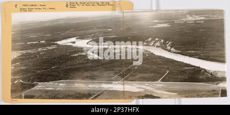 Landing Fields - Canada, Aerial Photograph Stock Photo - Alamy