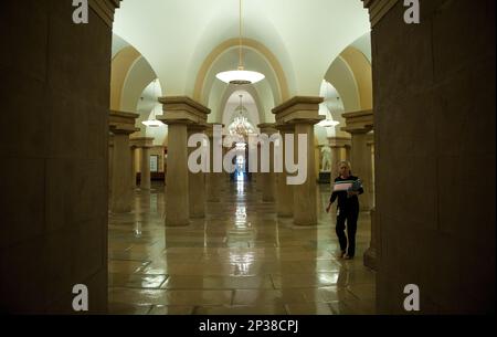 United States Capitol crypt, which was originally intended as a tomb ...