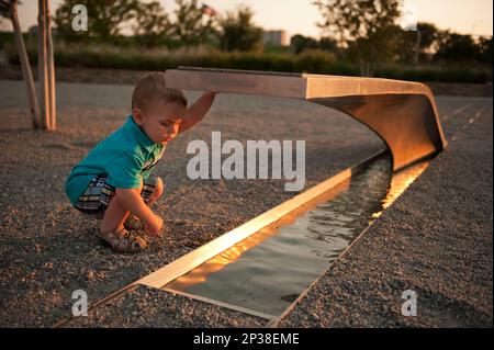 UNITED STATES - SEPTEMBER 01: Oskar Poltorak, 16 months, of Poland ...