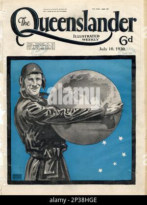 Front cover of the Queenslander magazine, featuring aspects of ...