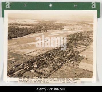 Landing Fields - Philippines - Villasis, Aerial Photograph Stock Photo ...