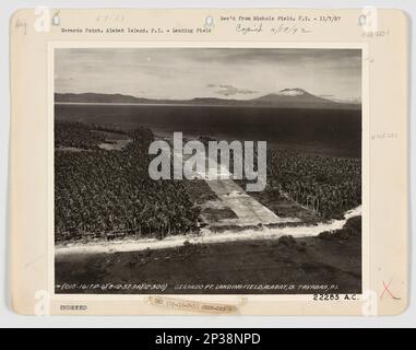 Landing Fields - Philippines - Gerardo Point, Alabat, Aerial Photograph ...