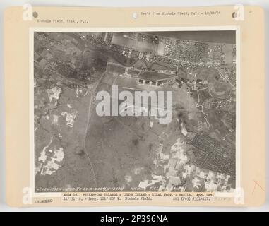 Landing Fields - Philippines - Nichols Field, Aerial Photograph Stock ...
