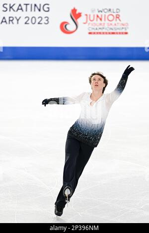 Daniel MARTYNOV (USA), during Junior Men Free Skating, at the ISU World ...