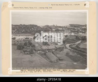 Landing Fields - Philippines - Nichols Field, Aerial Photograph Stock ...
