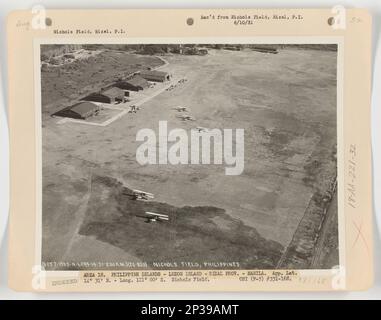 Landing Fields - Philippines - Nichols Field, Aerial Photograph Stock ...