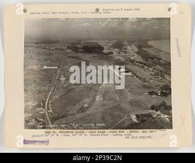 Landing Fields - Philippines - Nichols Field, Aerial Photograph Stock ...