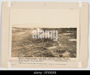 Landing Fields - Philippines - Nichols Field, Aerial Photograph Stock ...
