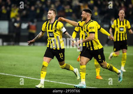 Elfmeter verwandelt und Jubel zum 1:1 durch Isak Bergmann Johannesson (Fortuna D?sseldorf, 8); K ...