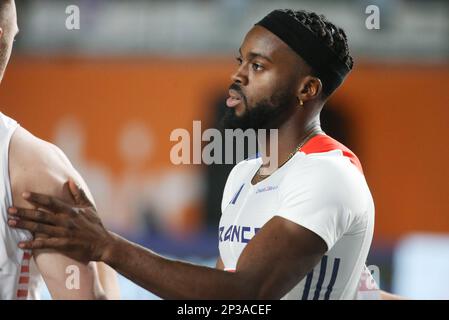 Meba-Mickael Zeze of France, Heat 1, 60 m Men during the European ...
