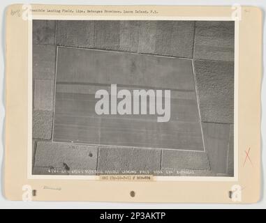 Landing Fields - Philippines - Lips through Lucena, Aerial Photograph ...