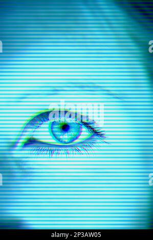 Screen of Lines Stock Photo - Alamy