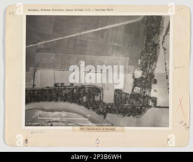 Landing Fields - Philippines - Quingua, Aerial Photograph Stock Photo ...