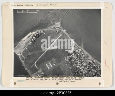 Landing Fields - Philippines - Panay Island, Aerial Photograph Stock ...