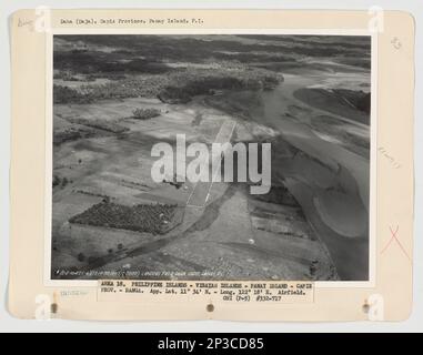 Landing Fields - Philippines - Panay Island, Aerial Photograph Stock ...