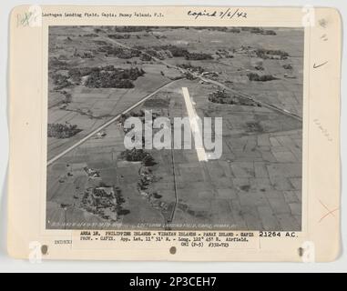 Landing Fields - Philippines - Panay Island, Aerial Photograph Stock ...