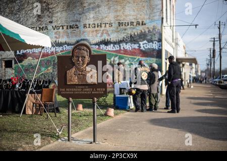 The Bloody Sunday Memorial, in Selma, Alabama, honors those killed in ...
