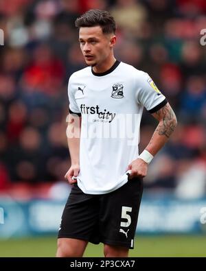 Swindon Town's George McEachran during the Sky Bet League Two match at ...