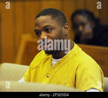 Raymone Jackson listens in court as he hears testimony during a hearing ...