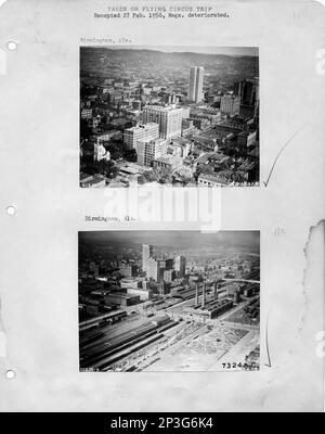 Alabama - Birmingham, Aerial Photograph Stock Photo - Alamy