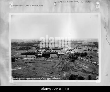 Alabama - Muscle Shoals, Aerial Photograph Stock Photo - Alamy