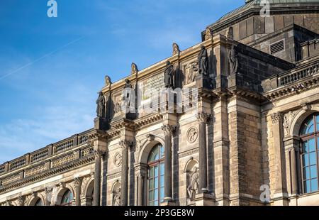 Semper Gallery (Sempergalerie) at Zwinger Palace and Hot Air Balloon ...